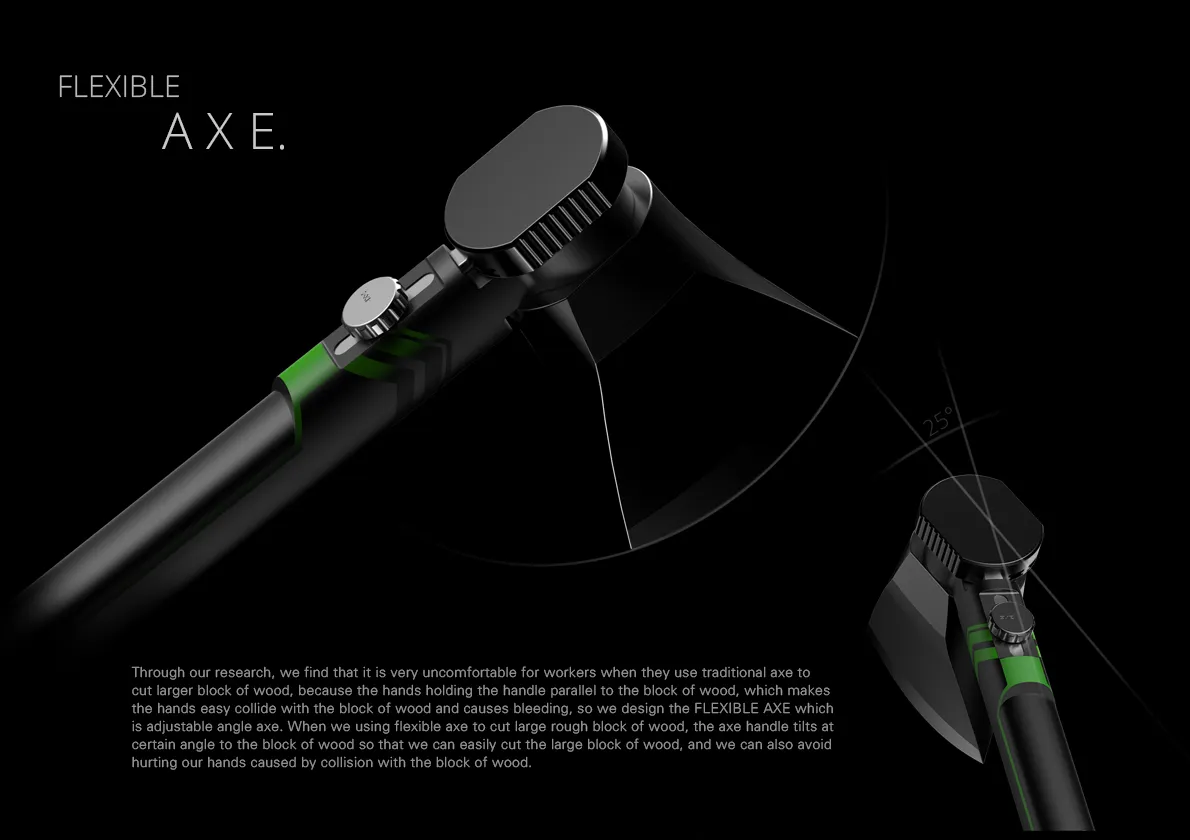 FLEXIBLE AXE